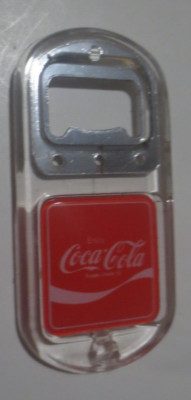 Coca Cola Square Logo Acrylic Bottle Opener | eBay