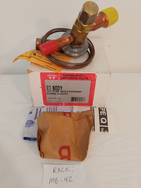 Sporlan TXV Thermostatic Expansion Valve 168154 EQ Body for sale online ...