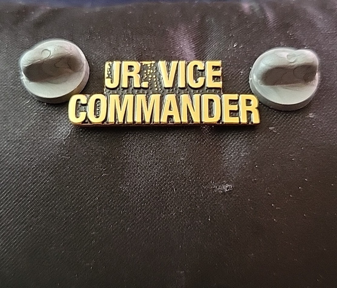 Jr Vice Commander LAPEL HAT PIN US ARMY MARINES NAVY AIR FORCE COAST ...