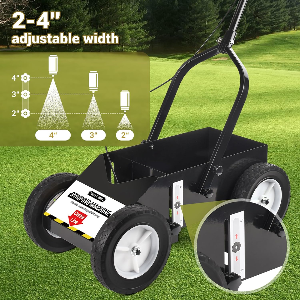 Heavy Duty Striping Line Marking Machine, Parking Lot Striping Machine ...