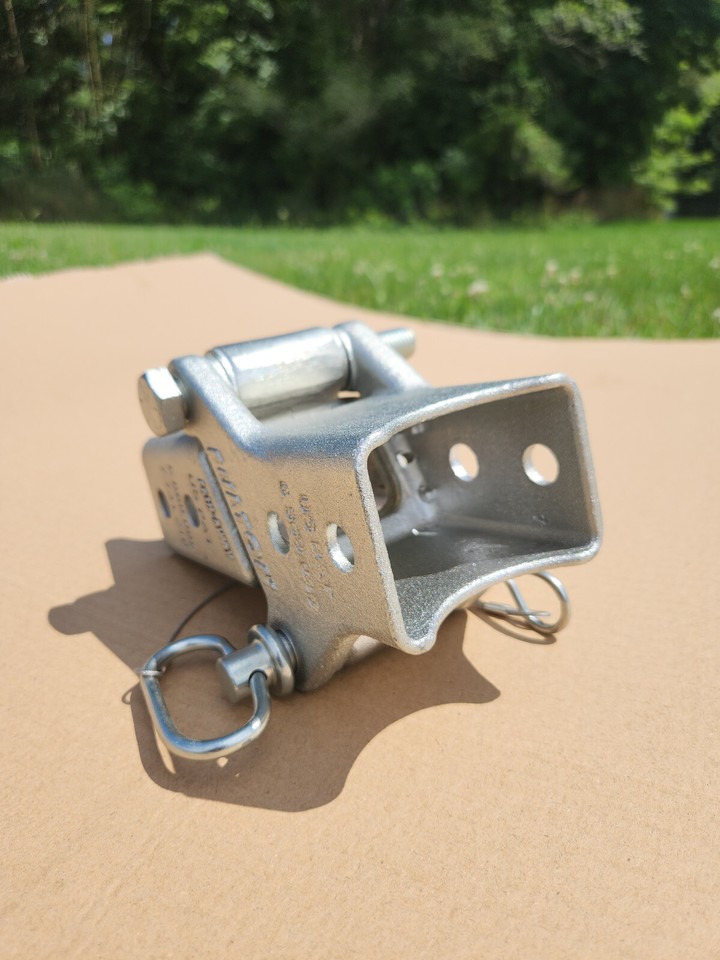 Fulton 2" x 3" Bolt-On Trailer Hinge Kit Fold-Away Coupler 5,000 lb ...