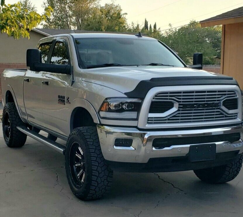 Bug Shield Hood Protector MATTE BLACK (2010-2018 RAM 2500 & 3500 ...