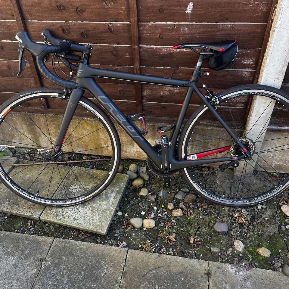 FELT F5 Full Carbon Road Bike 51" Frame | Campagnolo Zonda Wheels ...