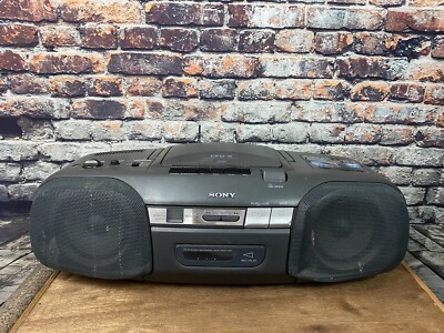 Sony CFD-6 CD-Radio Cassette-Corder (Cassette Does Not Work) Player | eBay