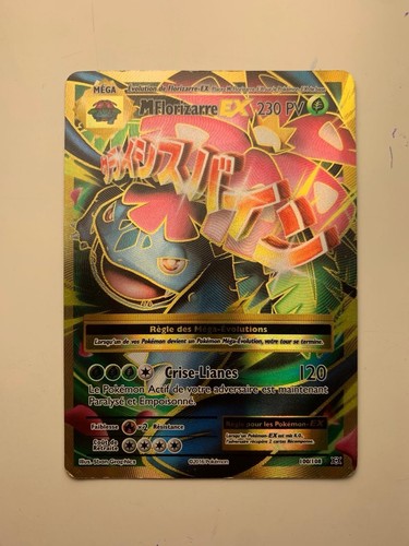CARTE POKÉMON XY12 ÉVOLUTIONS M-FLORIZARRE EX 100/108 FULL ART HOLO FR ...