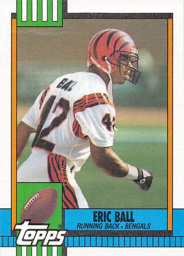 Eric Ball 1990 Topps 266 Cincinnati Bengals Football Card | eBay