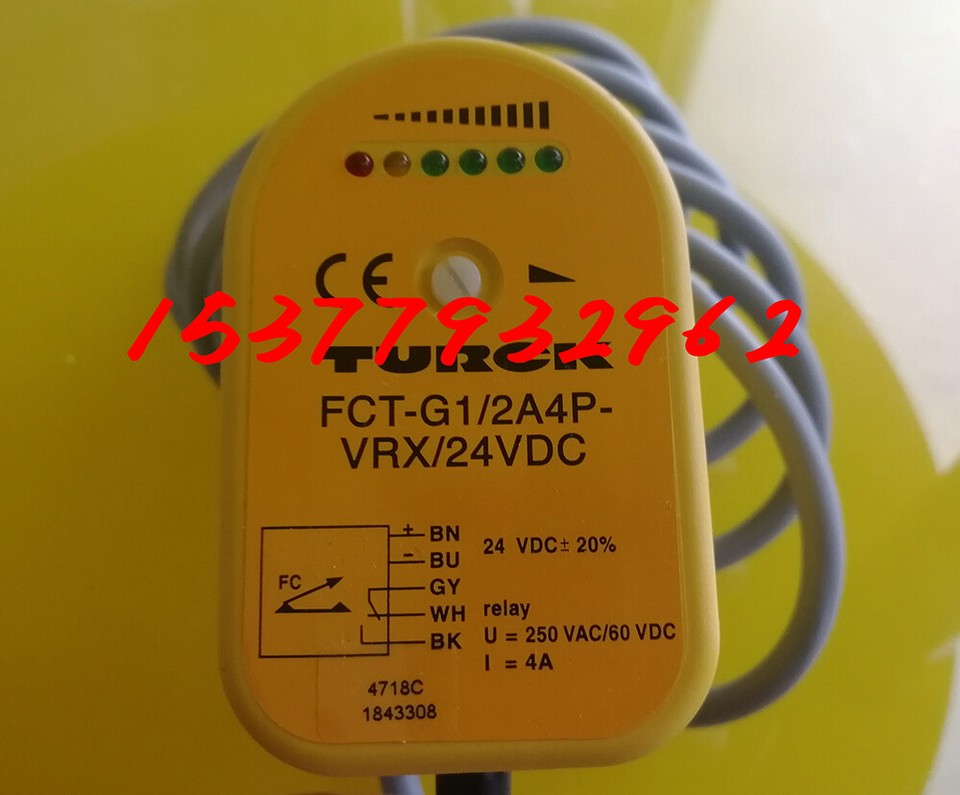 1pcs NEW FCT-G1/2A4P-VRX/24VDC TURCK flow switch | eBay