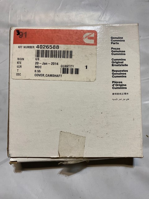 Cummins ISX Camshaft Cover Plate 4026588 - EUC for sale online | eBay