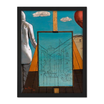 Giorgio de Chirico Double Dream of Spring Framed Wall Art Print 18X24 ...