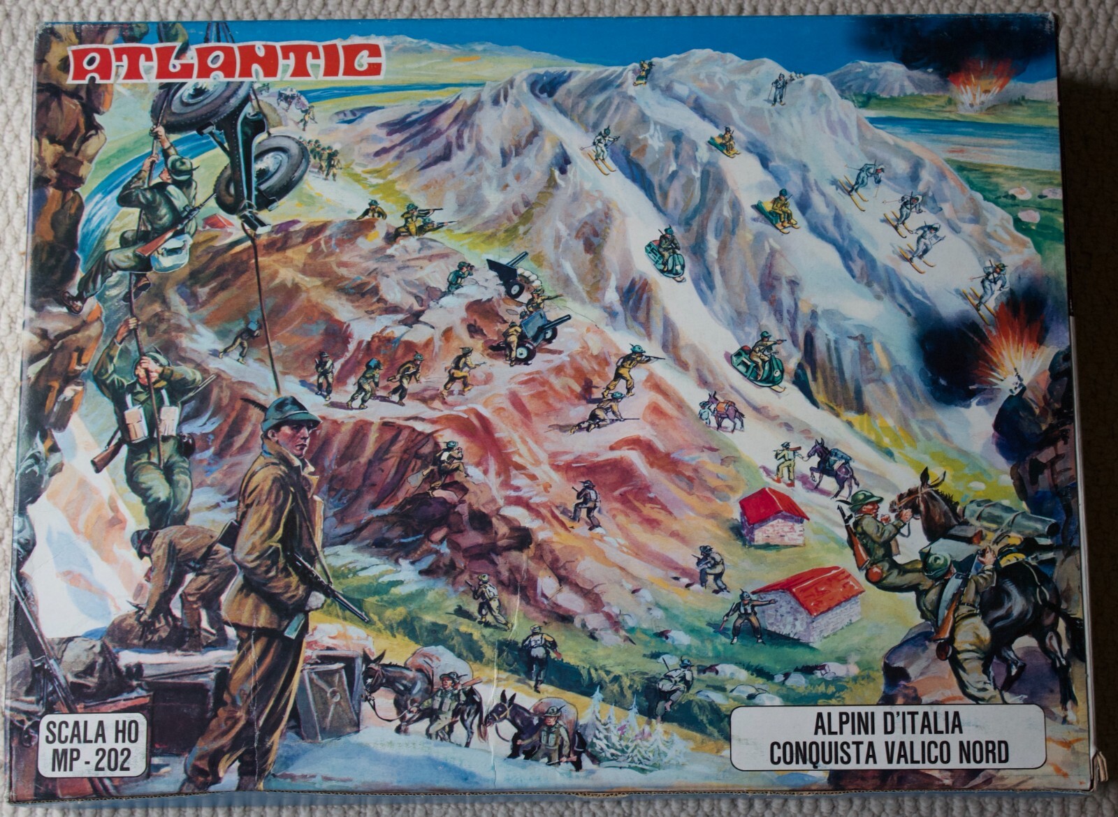 Atlantic Toy Soldiers Boxed scale ho 1/72 mp 202 old shop stock ...