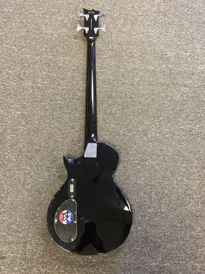 LTD EC-104 EC Series Bass Guitar Black Finish Basswood Body & Maple ...