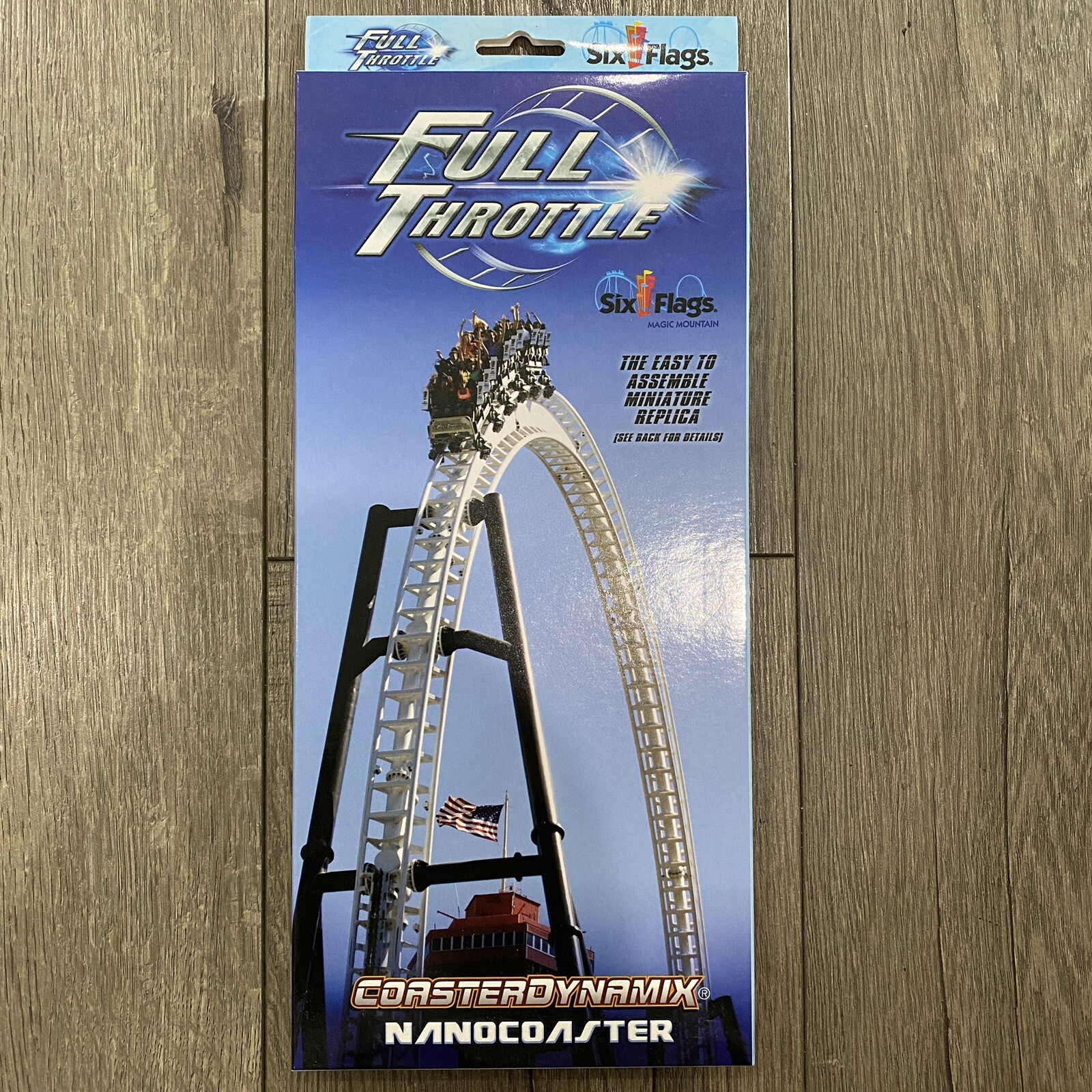 Six Flags Magic Mountain Full Throttle Layout