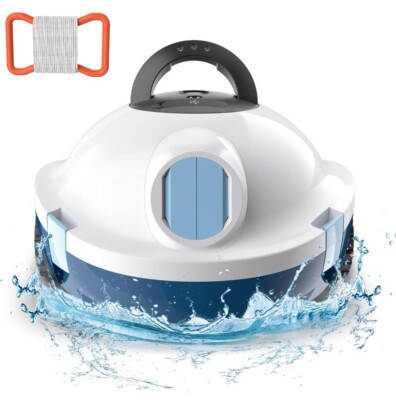 INSE Y10 Cordless Automatic Robotic Pool Cleaner,90 Min Runtime(IPX8 ...