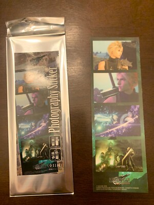 Final Fantasy VII Rebirth Photography Sticker Boxes | eBay