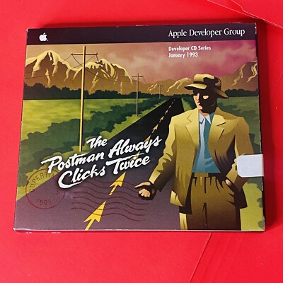 1993 January Apple Developer CD Series The Postman Always Clicks Twice ...
