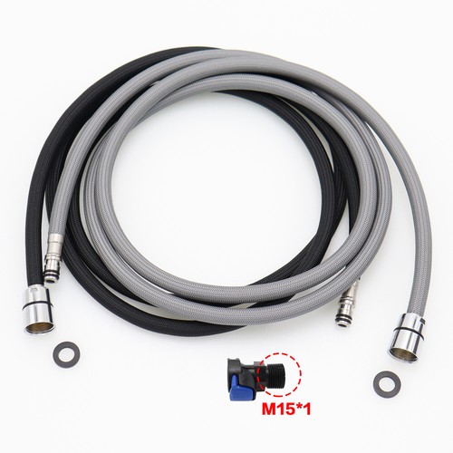 Kitchen Replacement Faucet Hose Quick Connect Pull Out Hose Nylon Hose ...