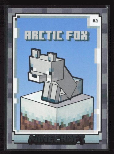 2024 Panini Minecraft - Base Set Stone Parallel - #2 Arctic Fox | eBay