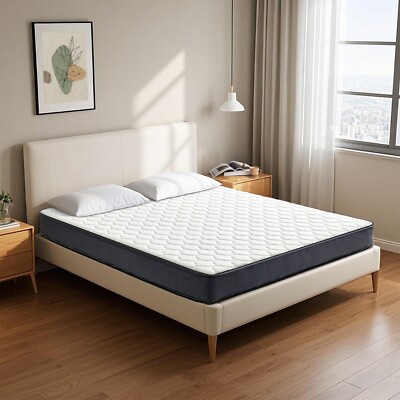 Coolsense Double Breathable Gel Memory Foam Spring Hybrid Mattress Semi ...