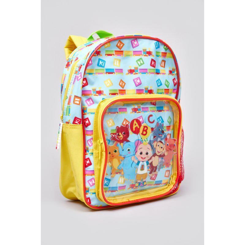 Childrens Kids Cocomelon Backpack School Nursery Front Zip Pouch ...