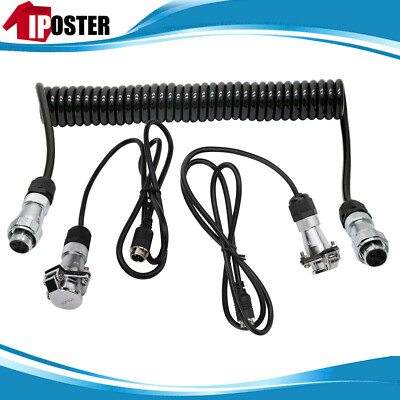 24V Heavy Duty Trailer Cable Suzi Coil 4PIN Connector Motorhome Truck ...