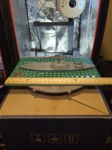 3d Printed 1/144 Scale Civil War Ironclad CSS Texas Unpainted | eBay