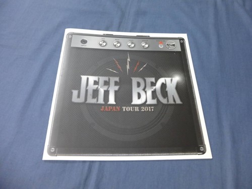 Jeff Beck Tour Pamphlet 2017 Music Concert Flyer 28x28cm Used SS6 | eBay