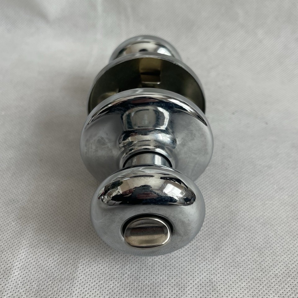 Kwikset Valiant Privacy Door Knob Polished Satin Nickel Round Lockset ...