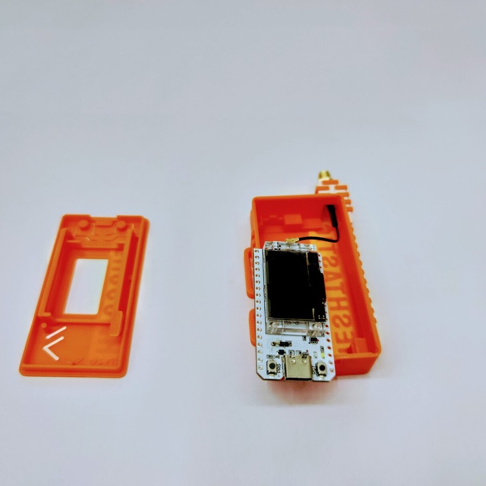 MeshGuard, a Case for HELTEC V3 LoRa Meshtastic with Antenna & Battery ...