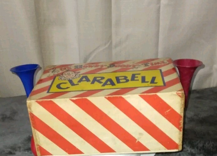 1950S HOWDY DOODY TIME "RARE " CLARABELL CLOWN HURDY GURDY SWISS TONE ...