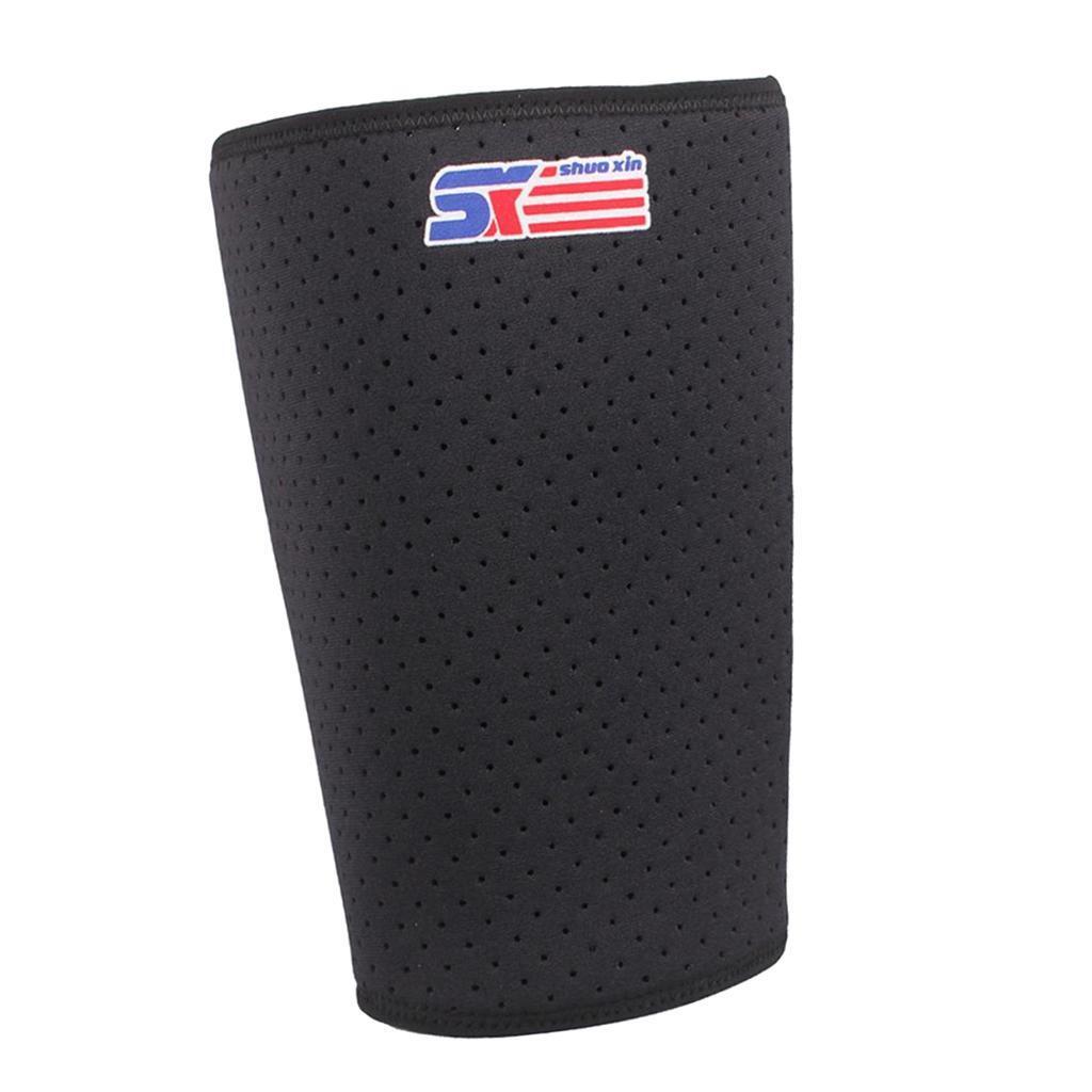 Thigh Sleeve Support Compression Brace Wrap Hamstring Groin Protector ...