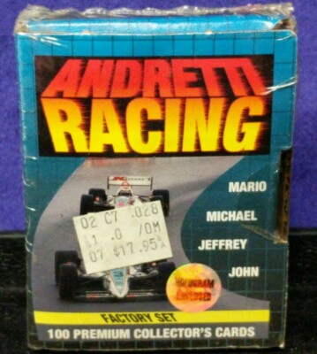 1X 1992 Andretti Racing 100 Card Factory Sealed Set FREE Shipping ...