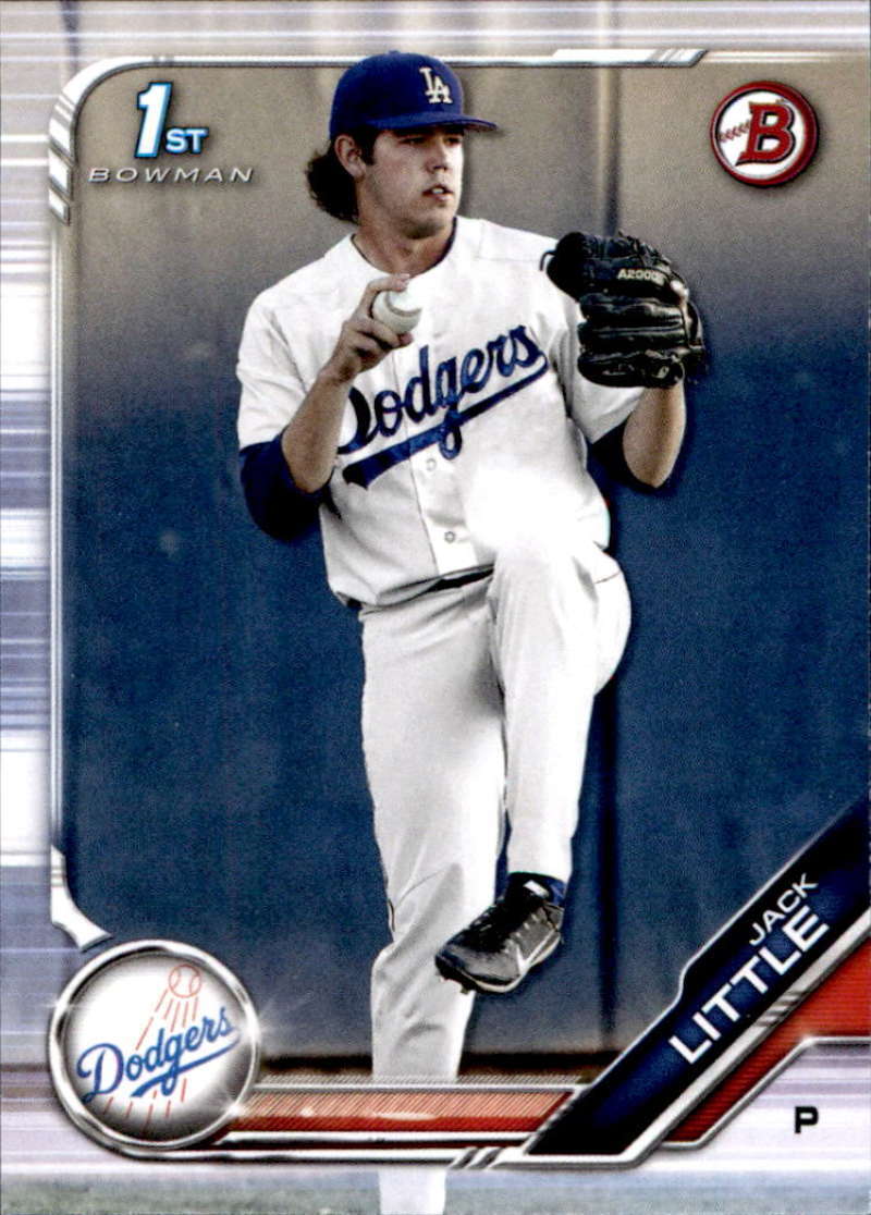 2019 BOWMAN DRAFT #BD-43 JACK LITTLE DODGERS | eBay