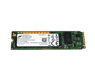 Micron 5100 PRO 240GB M.2 SATA Solid State Drive SSD MTFDDAV240TCB 100% ...