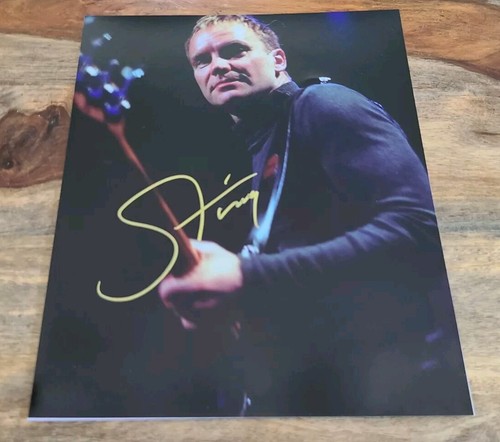 STING The Police SIGNED AUTOGRAPHED 10x8 Photo Framed- COA | eBay