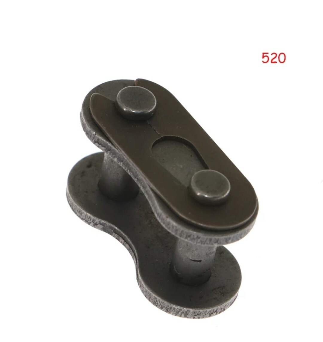 Chain Split Link Quad, Road Bikes etc Black/Gold sizes 420 428 520 530 ...