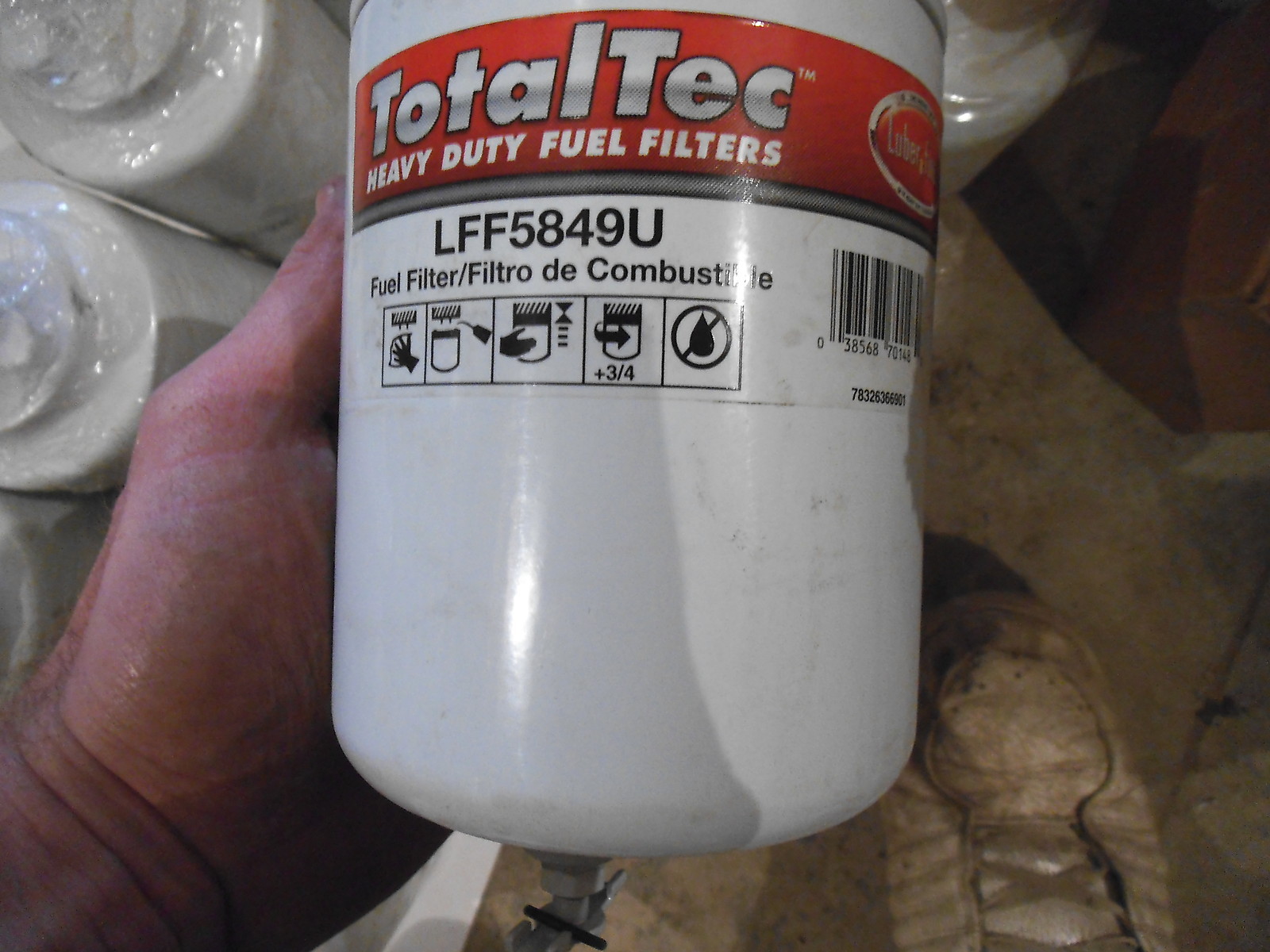 RACOR R50418 - Fuel filter cross reference