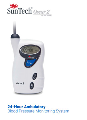 SunTech Medical Oscar 2 ABPM 24-Hour Ambulatory Blood Pressure Monitor ...