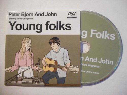 PETER BJORN AND JOHN feat. VICTORIA BERGSMAN : YOUNG FOLKS ♦ CD SINGLE ...