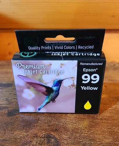 Epson 99 Yellow Premium Inkjet Cartridge Remanufactured Exp 08/2022 | eBay