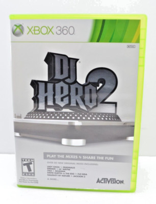 DJ Hero 2 (Microsoft Xbox 360, 2010) Game Only Tested Working ...