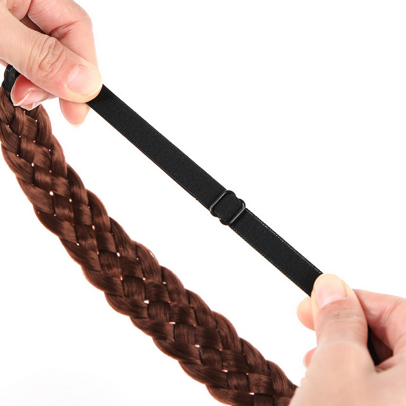 Headband Adjustable Hair Binding Twist Braid Hair Band Different Color ...