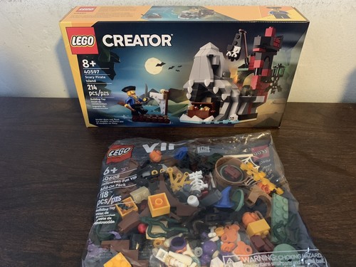 LEGO SCARY PIRATE ISLAND SET 40597 GWP & Halloween Fun VIP Add-on Pack ...