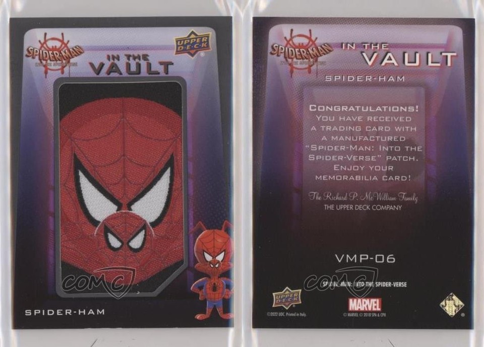 2022 Marvel Spider-Man: Into the Spider-Verse In Vault Mask Spider-Ham ...