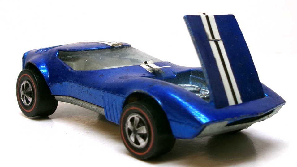 1969 HOT WHEELS 1:64 REDLINES SPECTRAFLAME BLUE TORERO USA | eBay