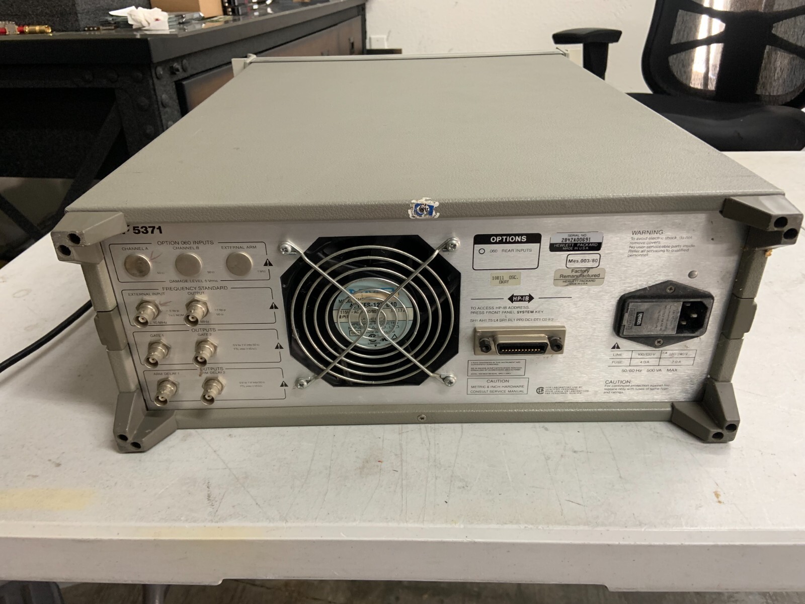 HP 5371A Frequency and Interval Analyzer | eBay