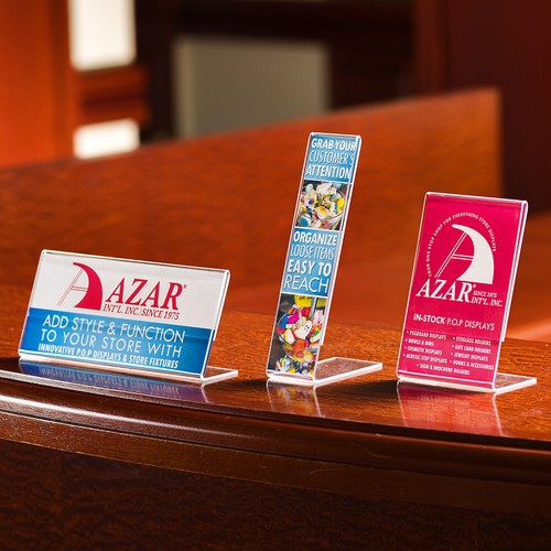 Azar Displays Angled L-Shaped Photo Booth Frame 2" x 7"High, 10-Pack | eBay