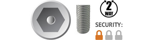 PIN HEX Button Head 304SS Machine Screw M6 x 8mm H4M - Box of 100 ...