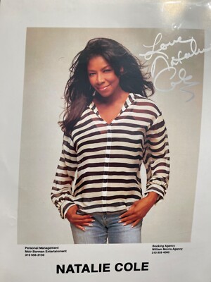 natalie cole autographed photo authentic | eBay