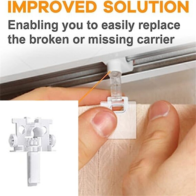 Blinds Replacement Part Vertical Blind Repair Carrier with Stem Quick ...