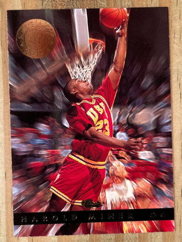 1993 CLASSIC IMAGE HAROLD MINER ROOKIE DRAFT CARD#123 NM-MT USC HEAT ...